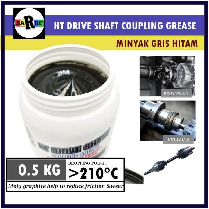 SUPER PROTECTION IOT HT Drive Shaft Coupling BLACK Grease 0.5kg Moly ...