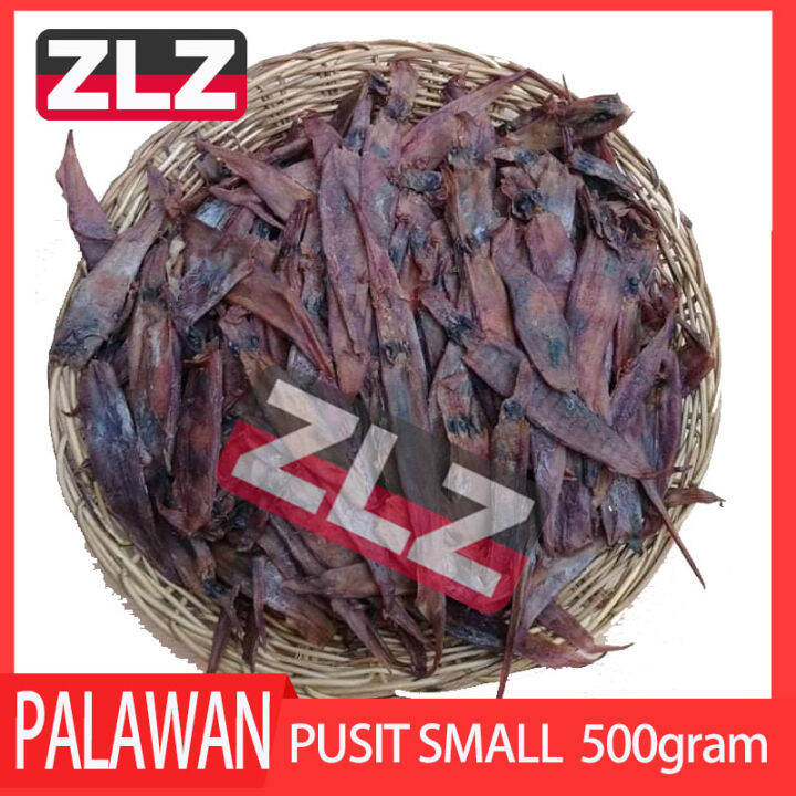 Fresh Dried Pusit small from Palawan Squid 500g shipping from NCR ...