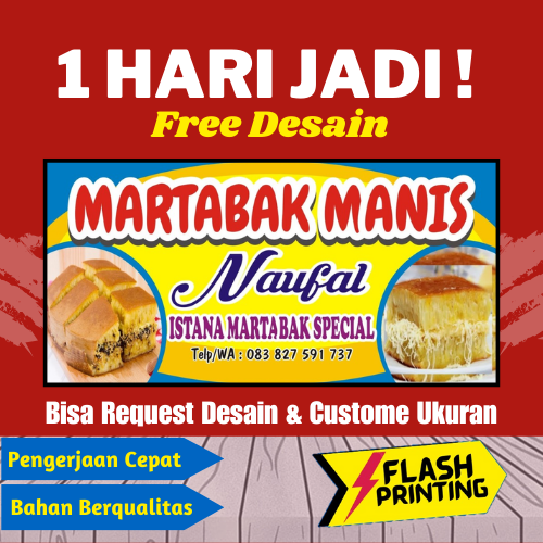Spanduk banner Martabak / CETAK SPANDUK CEPAT / CETAK SPANDUK MURAH ...