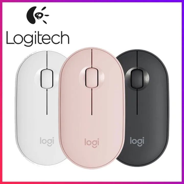 Original Logitech M350 Pebble Modern Slim and Silent Bluetooth Wireless Mouse | Lazada PH