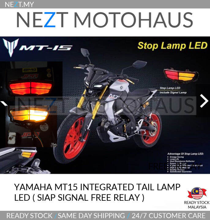 Yamaha MT15 MT-15 GMA Tail Lamp Tailight Siap Signal ( FREE RELAY ...