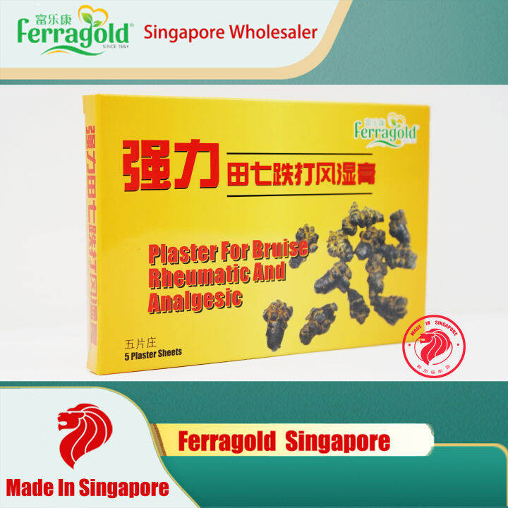 Ferragold Plaster For Bruise Rheumatic Analgesic | Lazada Singapore