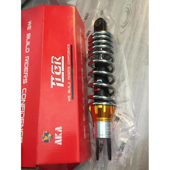 TTGR REAR SHOCK 300MM SILVER FOR MIO SPORTY, SOULTY, M3, SOULi125, MIOi125, Mx, beat, click ...