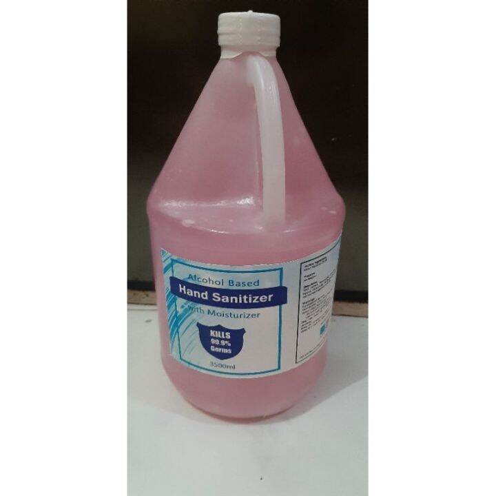 Alcogel Hand Sanitizer with Moisturizer 1gallon(3.5 Liters) | Lazada PH