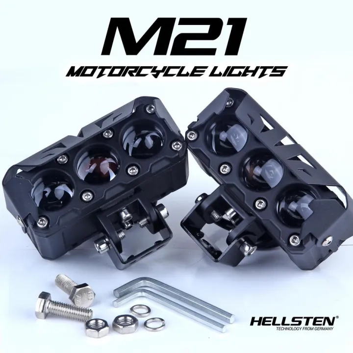 UNIVERSAL MOTORCYCLE AUX LIGHT | M21 MODEL | HELLSTEN | Lazada PH