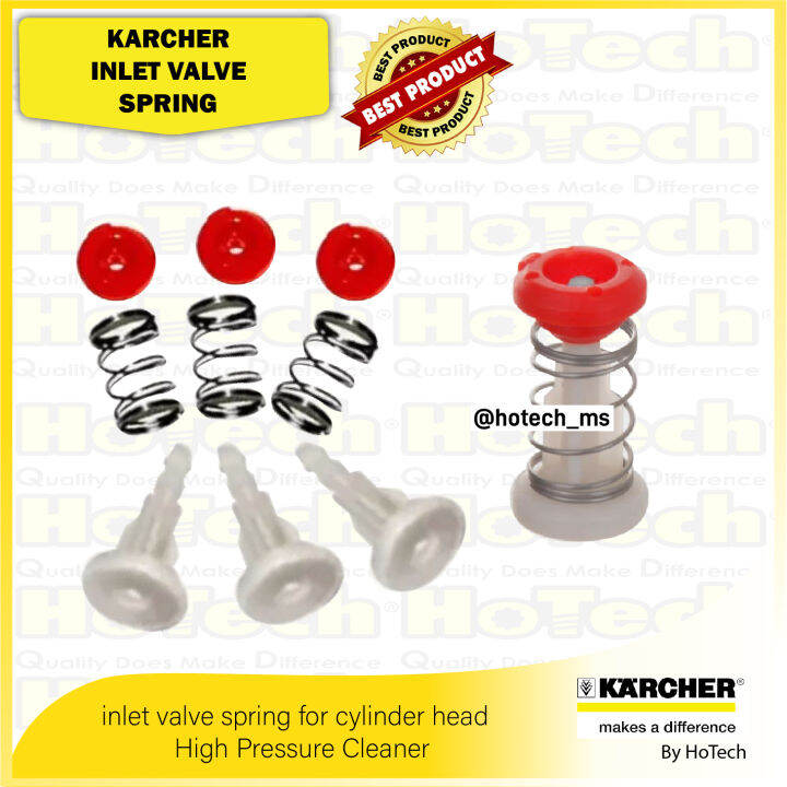 KARCHER INLET VALVE SPRING | HEAD CLEANING HIGH PRESSURE WASHER ...