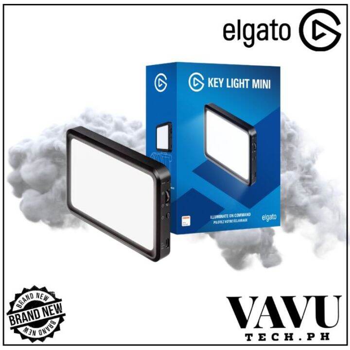 Elgato Key Light Mini for Streaming, Conferencing, Gaming Portable LED ...