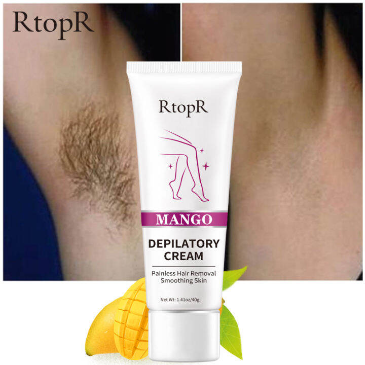 RtopR Mango Depilatory Cream Body Painless Effective Hair Removal Cream ...