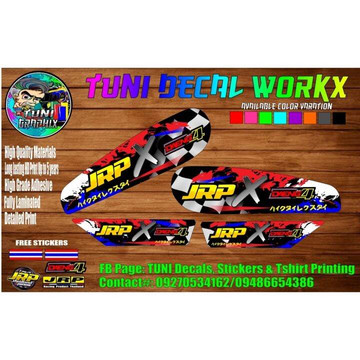 Yamaha RS 100 Stock JRPX DAENG Decals V2 W/ freebies | Lazada PH