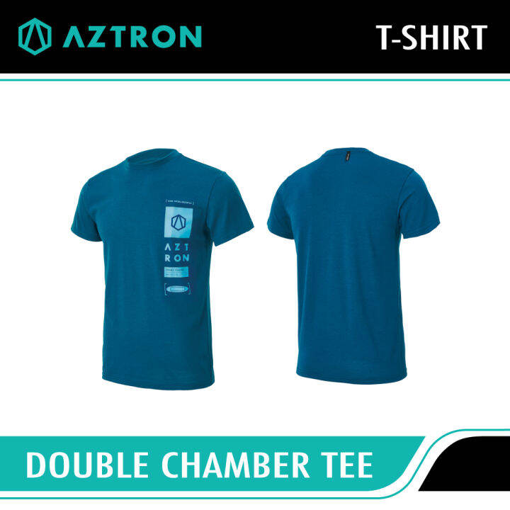 Aztron Logo Icon Size M เสื้อยืด เสื้อยืดคอกลม เนื้อCotton 100% เบาสบาย ...