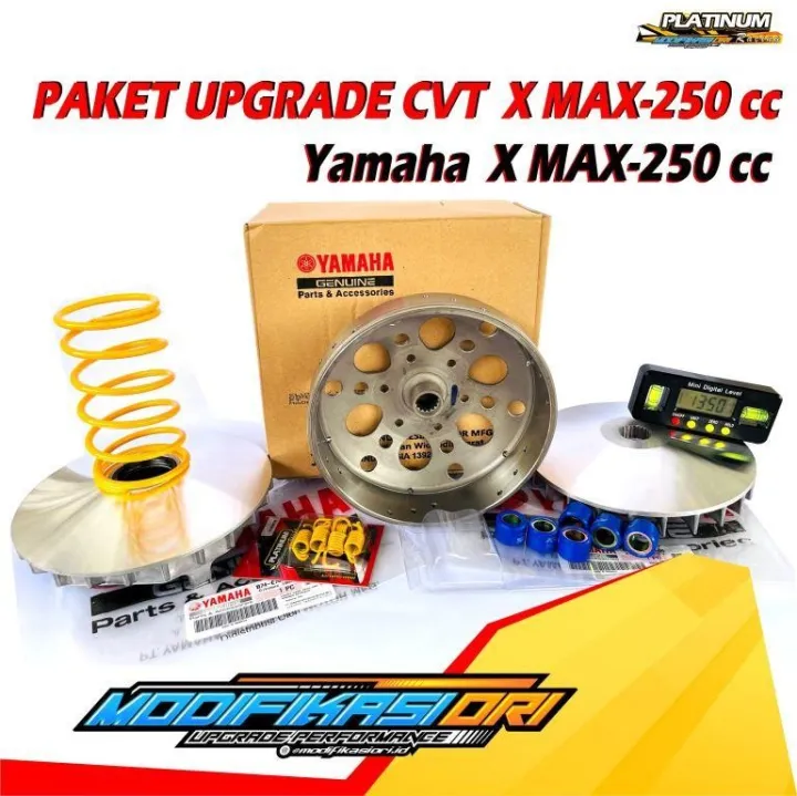 UPGRADE CVT XMAX 250 CC Paket CVT XMAX Kirian Matic Yamaha Xmax Racing ...