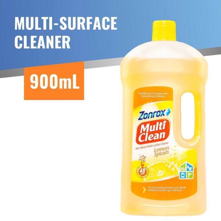 Zonrox Multi Surface Cleaner Lemon Splash 900Ml | Lazada PH