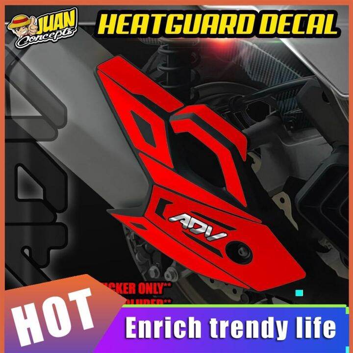 Honda ADV 160 Heatguard Decal Sticker | Lazada PH