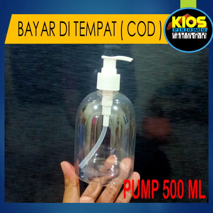 BOTOL PUMP 500ML / BOTOL ISI ULANG SABUN CAIR 500 ML MURAH / REFILL ...