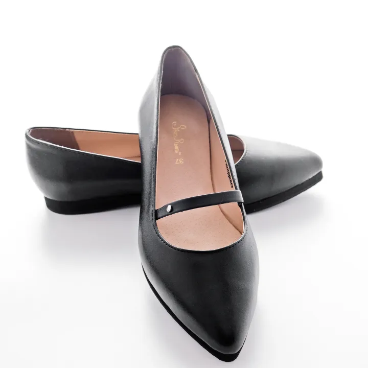 School Shoes Black Tezza Pointed | Lazada PH