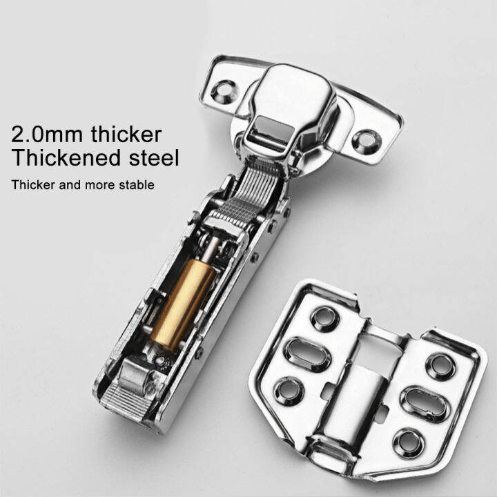 【Ready Stock】 6-hole Positioning Hydraulic Soft Close Concealed Hinge ...