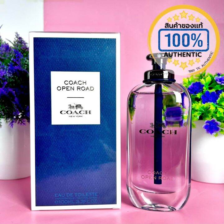 น้ำหอม Coach Open Road EDT รุ่นใหม่ 100 ml. *ของแท้ป้ายห้างไทย* | Lazada.co.th