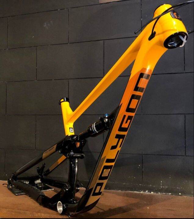 Polygon Siskiu D6 XC/Trail Full Suspension Bicycle Frame Only (100% ...