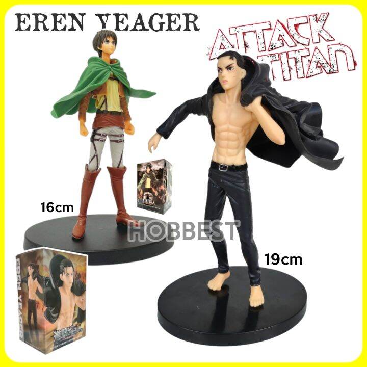 Action Figure ATTACK ON TITAN : EREN YEAGER - Miniatur Pajangan ...