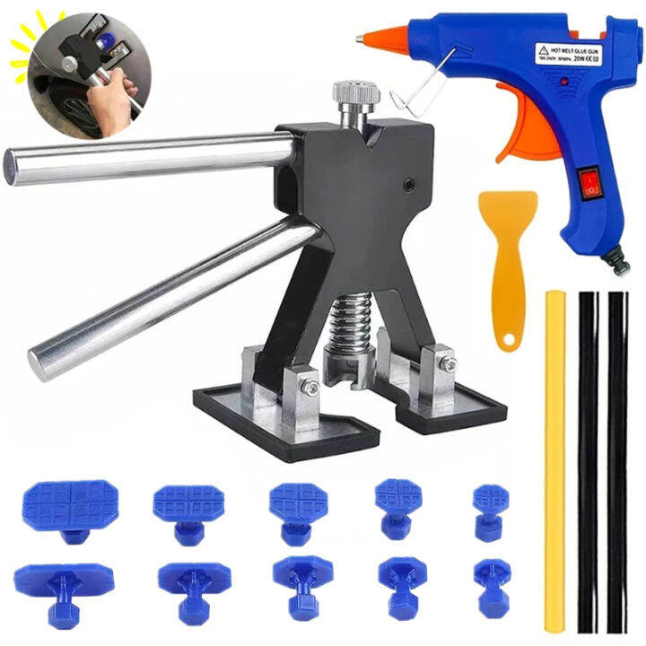 Puller Tool Black, Car Repair Tool Hardware Dent Lifter Puller 10 Tabs ...