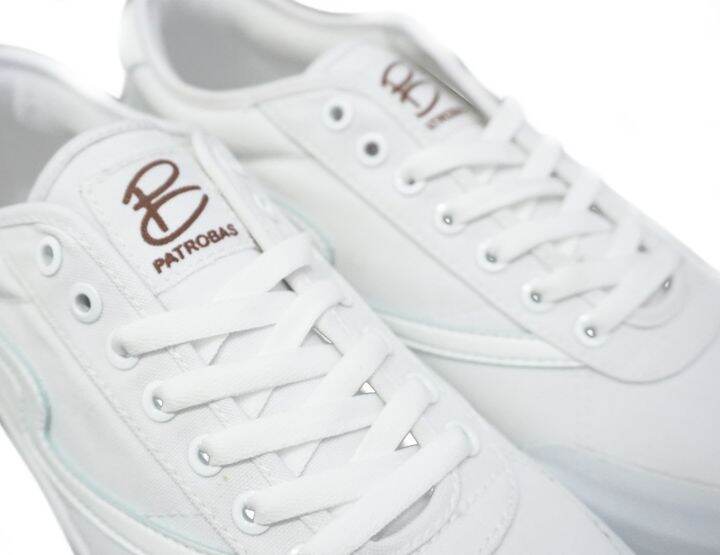 SEPATU INDONESIA PATROBAS NEW IVAN LOW TRIPPLE WHITE | Lazada Indonesia
