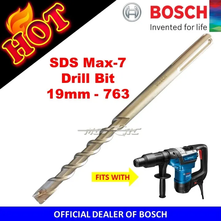 Bosch SDS Max 7 Drill Bit 19mm 763 | Lazada PH