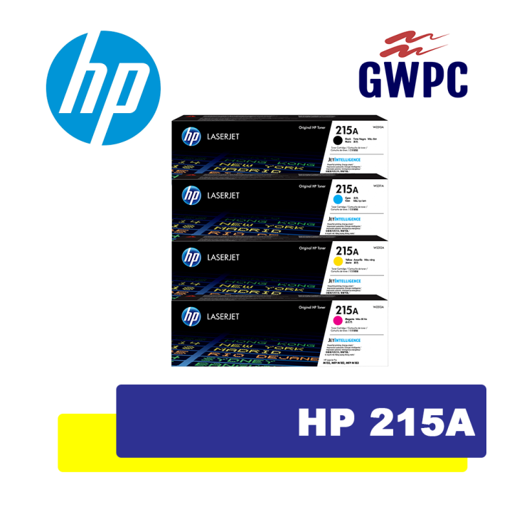 HP 215A Black, Cyan, Magenta, Yellow Original LaserJet Toner Cartridge | Lazada PH