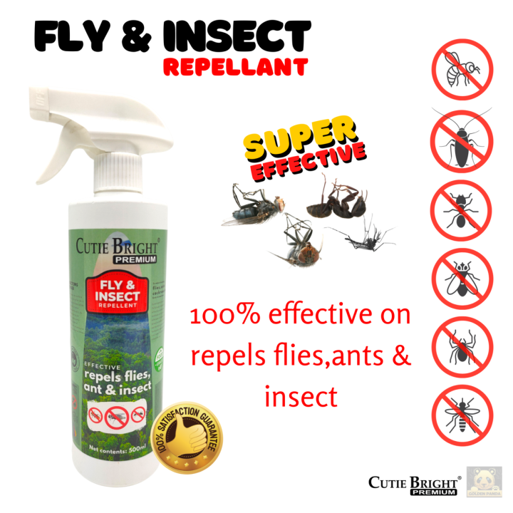 [CUTIE BRIGHT PREMIUM] Fly & Insect Repellent/Fly Repellent/Pembasmi ...