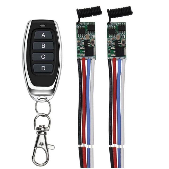 433Mhz DC3.6-24V 1CH LED Lamp Controller Mini Receiver Mini Relay ...
