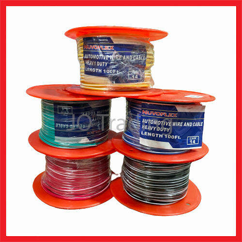 Auto wire gauge 14 ( 100 feet / 30 meters ) | Lazada PH