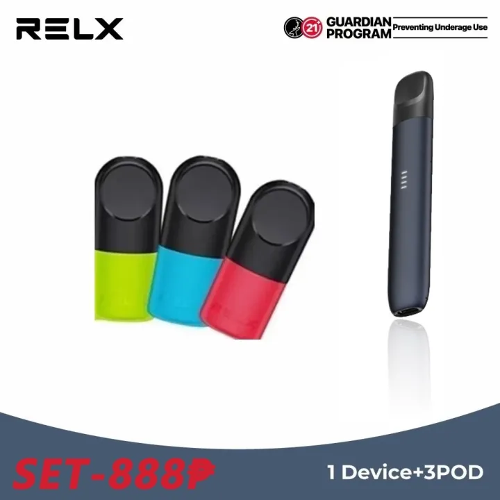 RELX/ Relx[1 device 3 pods] rechargeable NO disposableDeviceoriginal ...