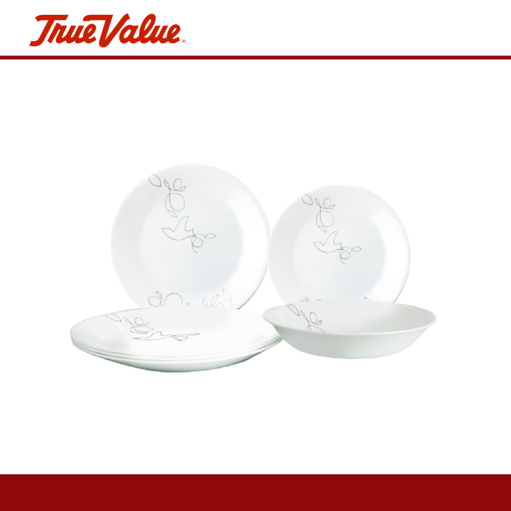 Corelle Morning Breeze 6Pc Dinnerware Set | Lazada PH