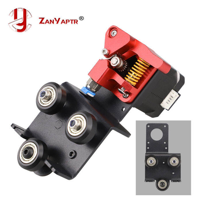 3D Printer with Pulleys Direct Drive Plate Extruder with dual gear ...