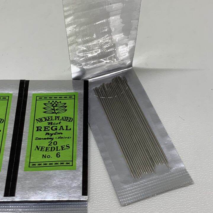 Jarum Payet 1 bungkus Jarum Jahit Tangan Regal Semakin besar nomor ...