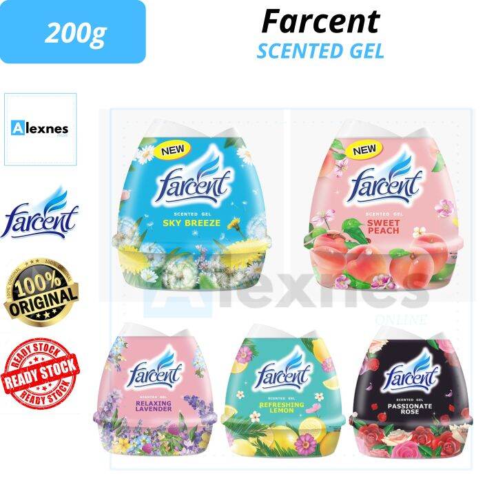Farcent Scented Gel 200g Air Freshener [Alexnes online] | Lazada