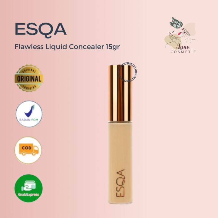 ESQA Flawless Liquid Concealer 15gr | Lazada Indonesia
