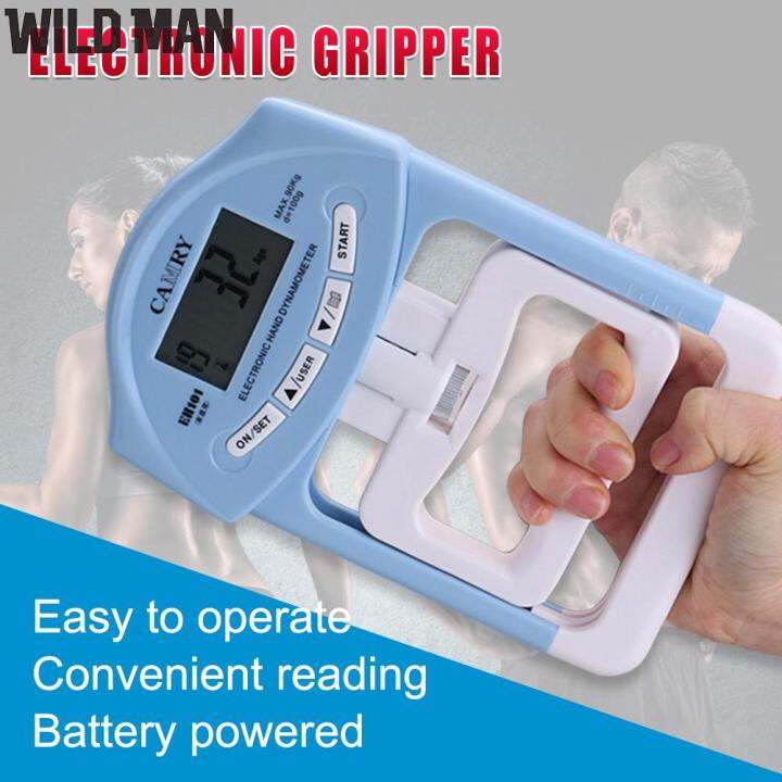 [WILD MAN] Digital Gripper Strengthener Trainer Lightweight Hand ...
