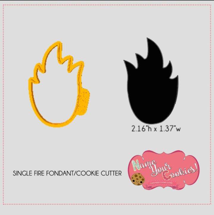 SINGLE FIRE FONDANT/COOKIE CUTTER | Lazada PH