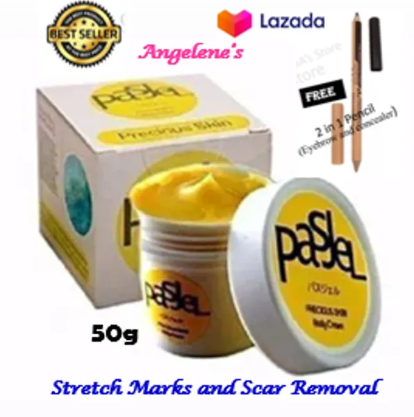 PasJel Stretch Marks and Scar Removal Cream 50g with free 2 in 1 ...