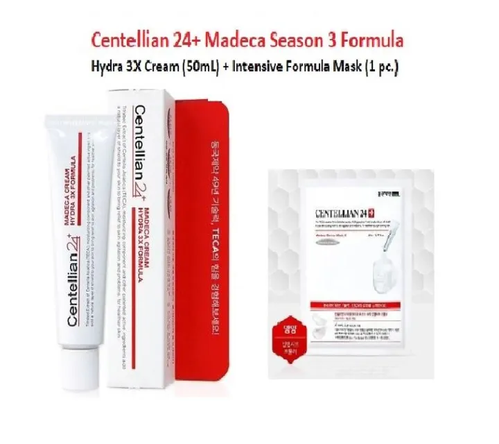 (Madeca Season 3 Bundle) Centellian 24+ Madeca Derma Cream Hydra 3X ...