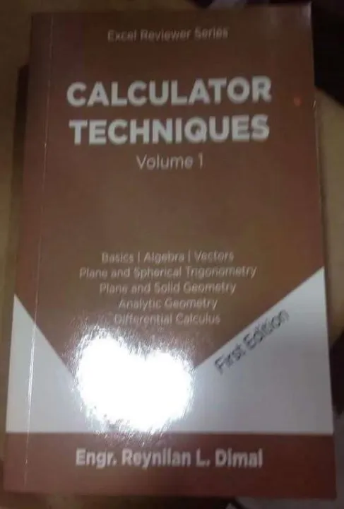 Calculator Techniques Volume 1 First Edition by Reynilan Dimal | Lazada PH