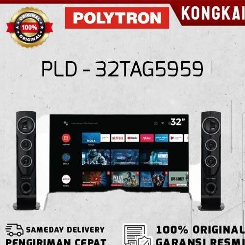 LED TV 32 Inch Polytron Full HD Android TV PLD-32TAG5959 | Lazada Indonesia