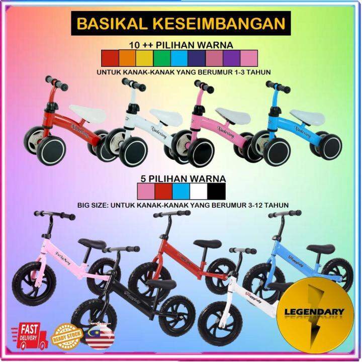 Baby Balance Bike For Big Kids Baby Walker Basikal Seimbang Balance ...