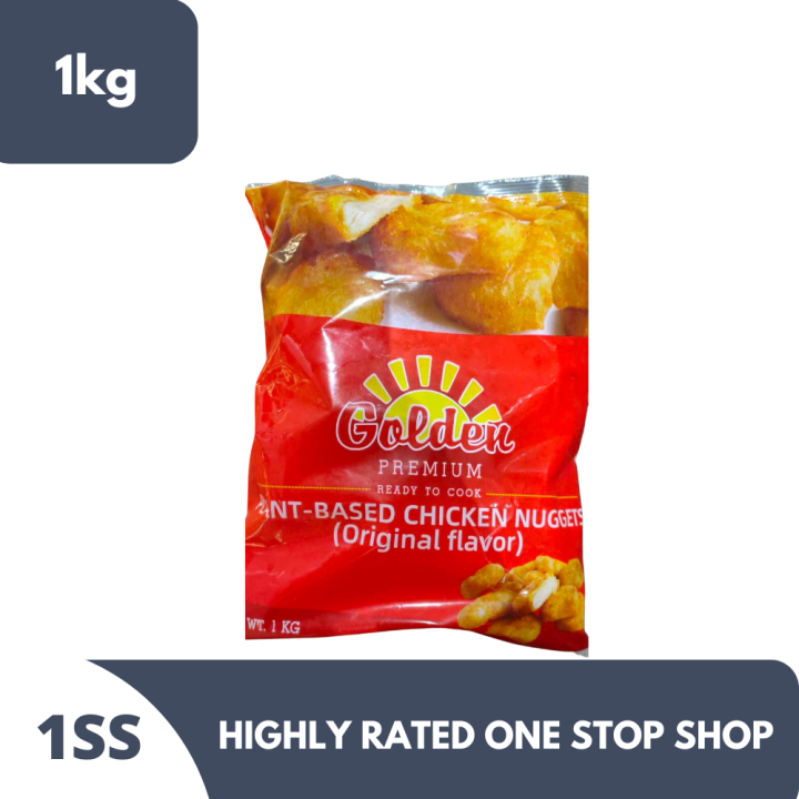Golden Premium Plant-Based Chicken Nuggets, Original 1kg | Lazada PH