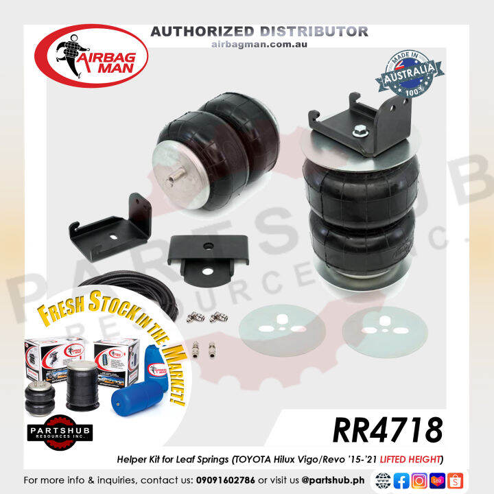 AIRBAG MAN RR4718 - TOYOTA Hilux Vigo/Revo/Conquest ’15-’21 LIFTED ...