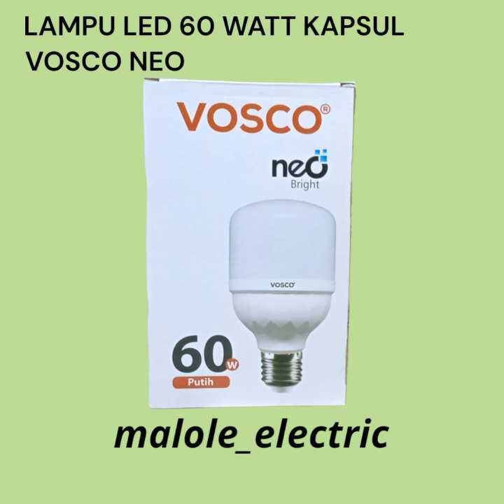 Lampu Led 60 Watt Kapsul Vosco Neo / Vosco Neo Lampu Led Kapsul 60 Watt | Lazada Indonesia