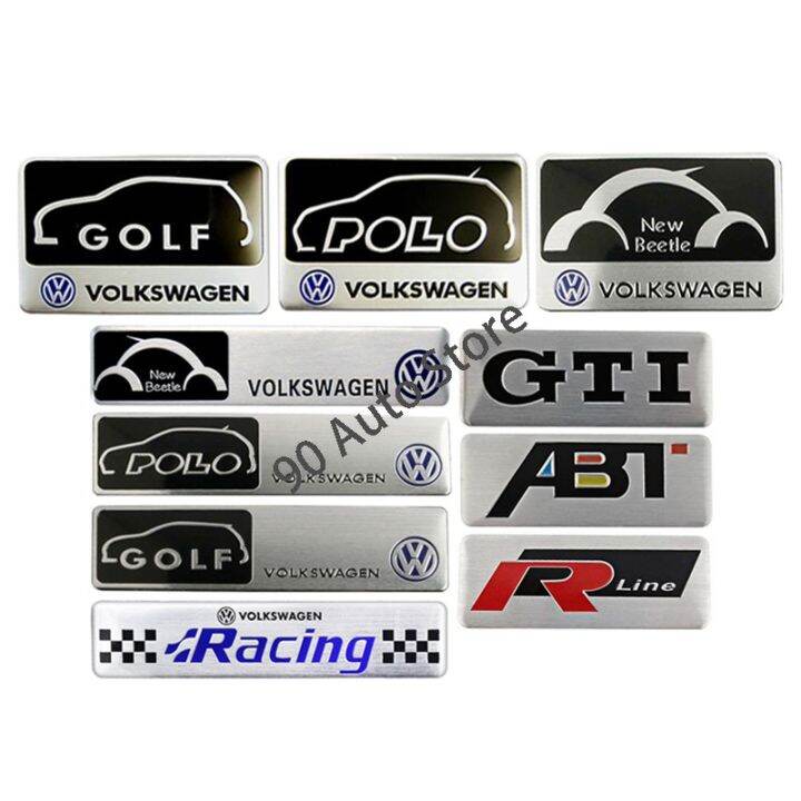 HYS Metal Car Body Nameplate Sticker Auto Rear Emblem Badge Trunk ...