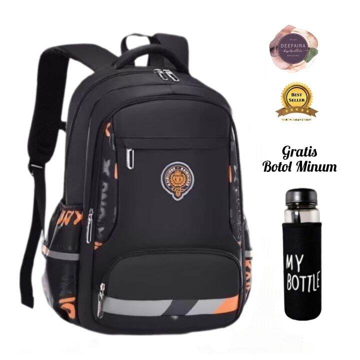 Tas Ransel Backpack Pria Model Tiger xr1 Free Botol Minum Untuk Sekolah ...
