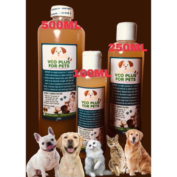 【Pet】 VCO PLUS FOR PETS 250ML/ 500ml | Lazada PH