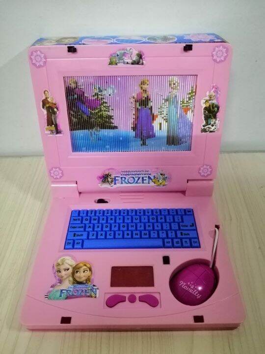 Tasha Cartoon Music Computer Musical Laptop Toy Light Sound Battery ...